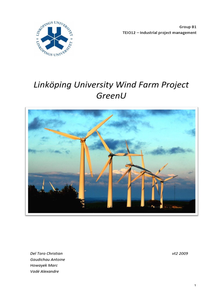 Wind Farm | PDF | Wind Power | Wind Turbine