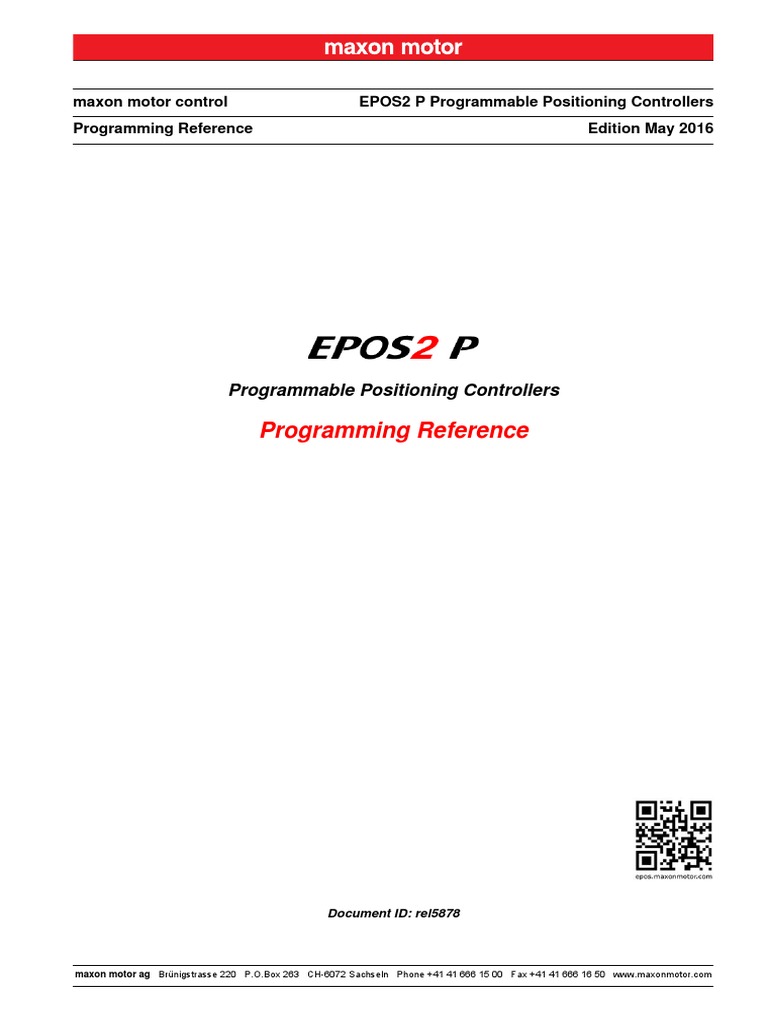 EPOS2 P Programming Reference en | PDF | Computer Programming | Menu (Computing)