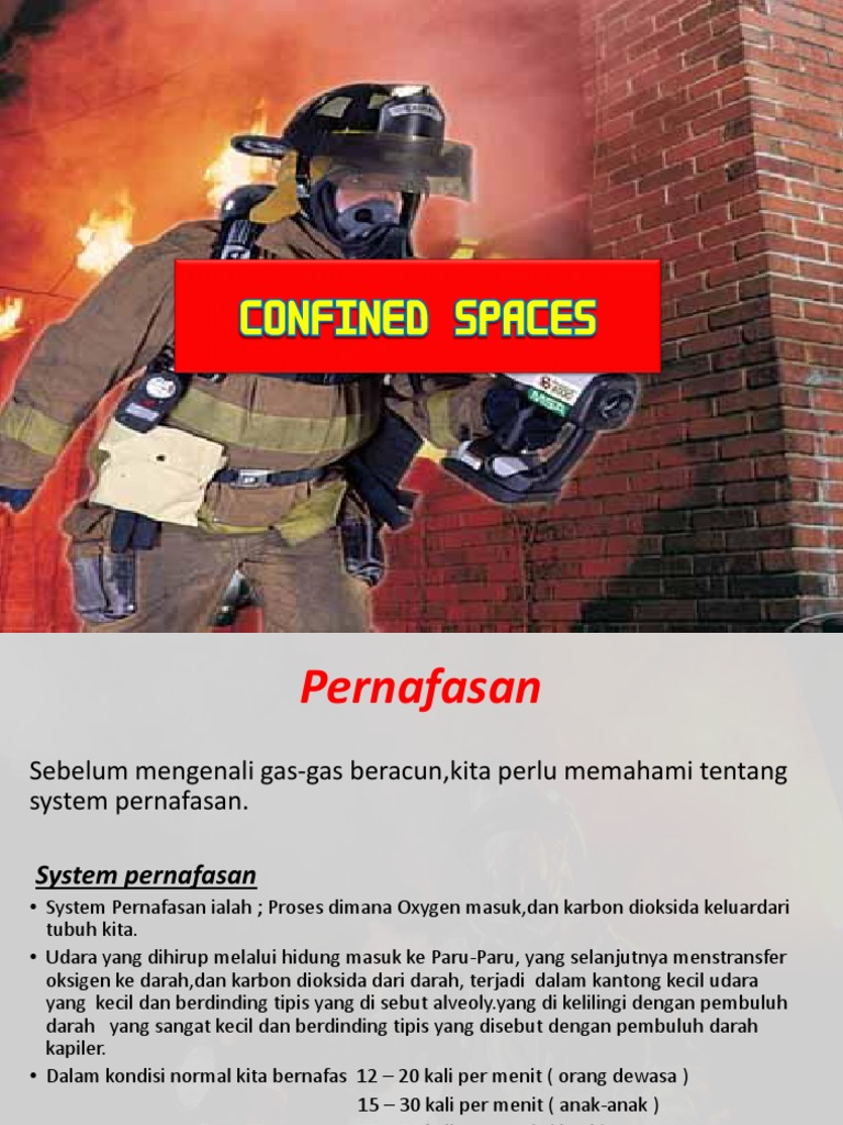 Confined Space & Breathing Apparatus | PDF