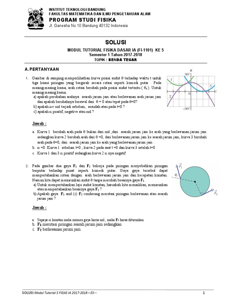 Modul Tutorial 5 FIDAS IA 2017-2018 | PDF | Metode & Bahan Ajar