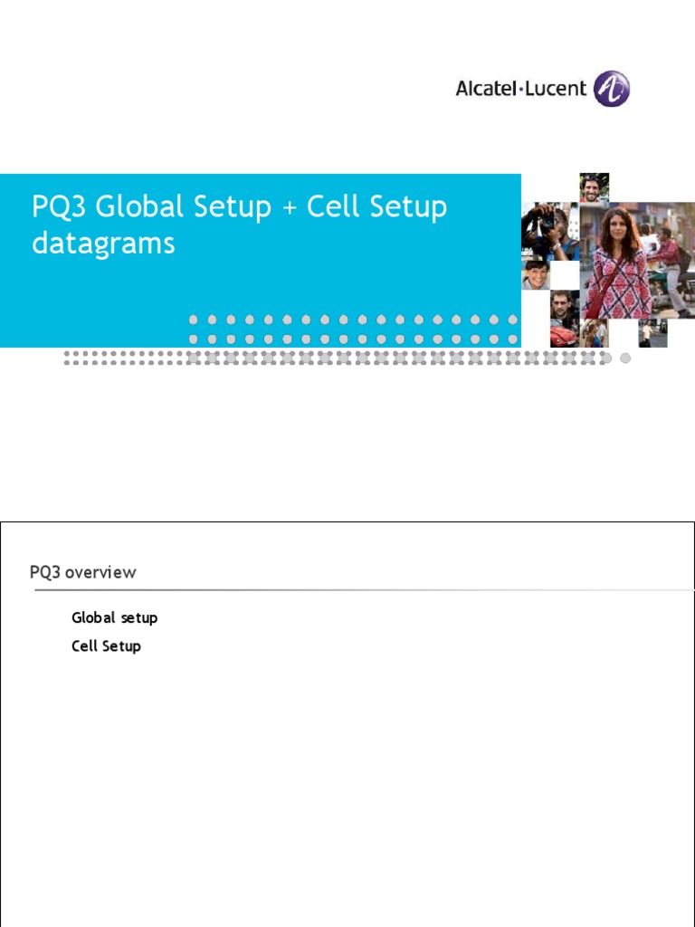 PQ3 Global Setup + Cell Setup Datagrams | PDF | Telecommunications Standards | Data Transmission