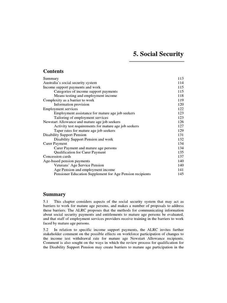 Social Security | PDF | Pension | Social Security (United States)