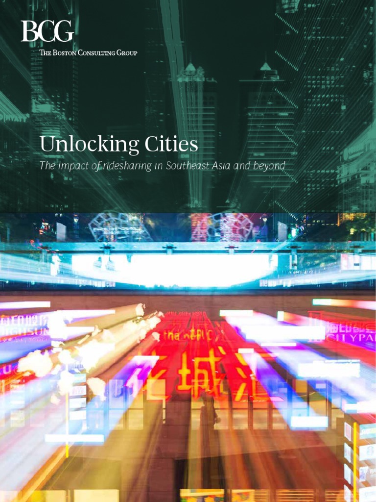 Unlocking Cities Report BCG Uber | PDF | Public Transport | Traffic Congestion