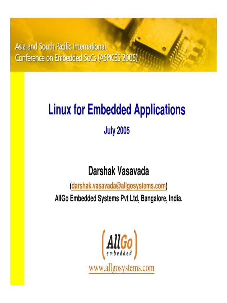 Embedded Linux PDF | PDF | Operating System | Kernel (Operating System)