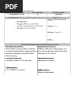 CVC Lesson Plan: Applicable For All CVC Words To Practice | PDF ...