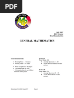 GED Math Practice Test 1 | PDF | Area | Interest
