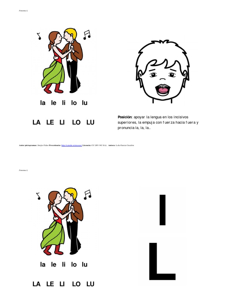 Presentación Fonema L PDF | PDF | Fonología | Voz humana