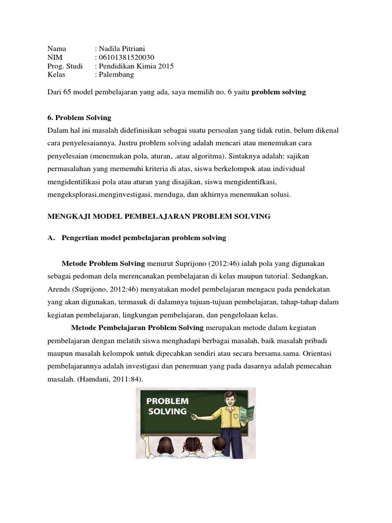 Problem Solving | PDF