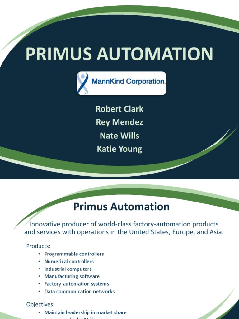 Case Primus Automation | PDF | Internal Rate Of Return | Net Present Value