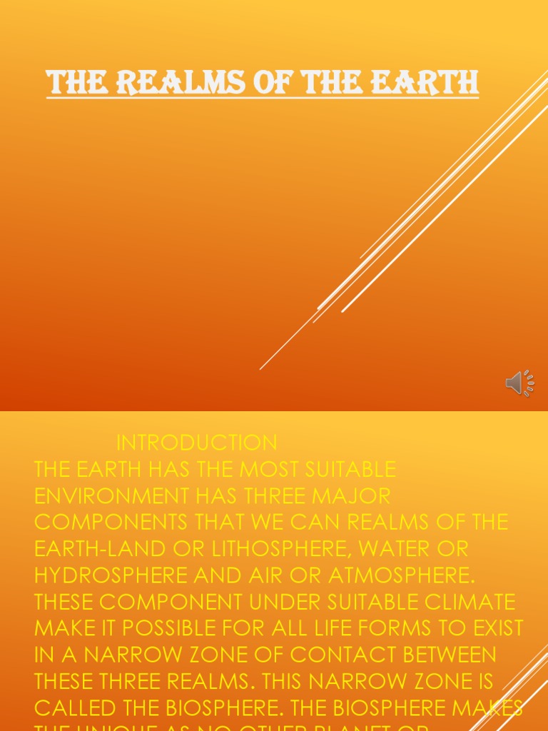 The Realms of The Earth | PDF