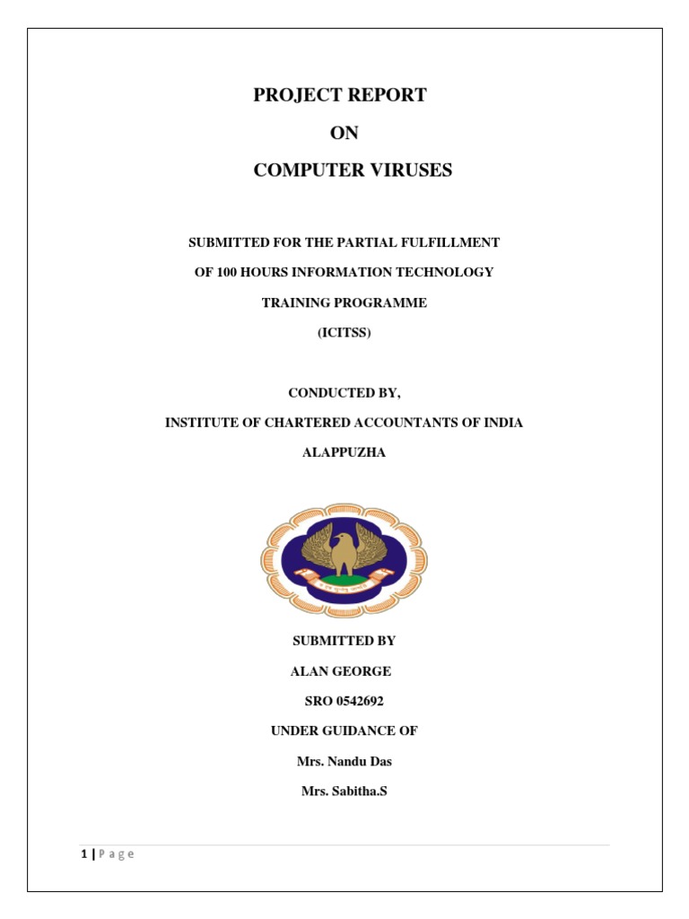 Itt Format Sample | PDF | Computer Virus | Malware