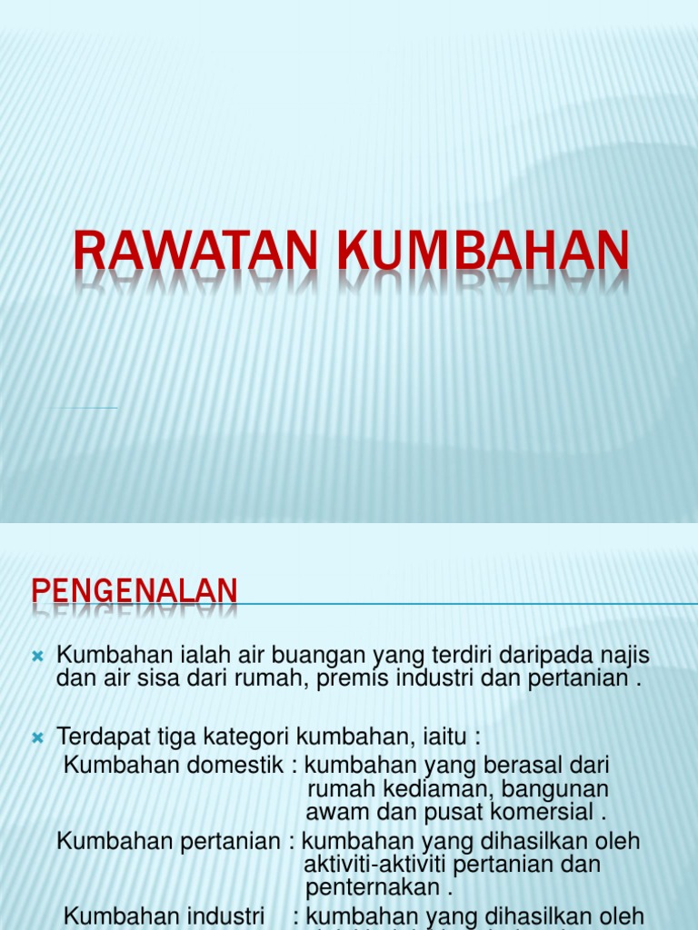 Rawatan Kumbahan | PDF