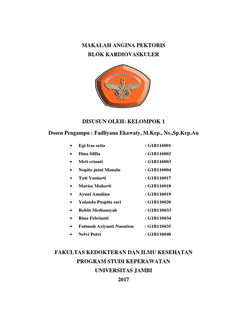 Makalah Angina Pektoris | PDF