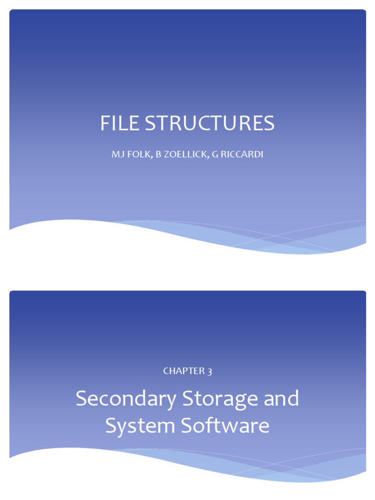 Understanding Disk Storage Structures | PDF | Disk Storage | Computer ...