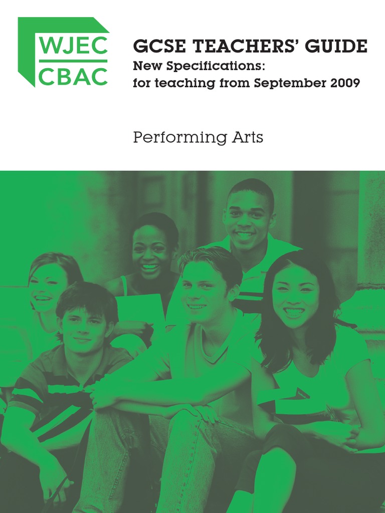 Gcse Teachers' Guide: Performing Arts | PDF | Employment | Educational ...