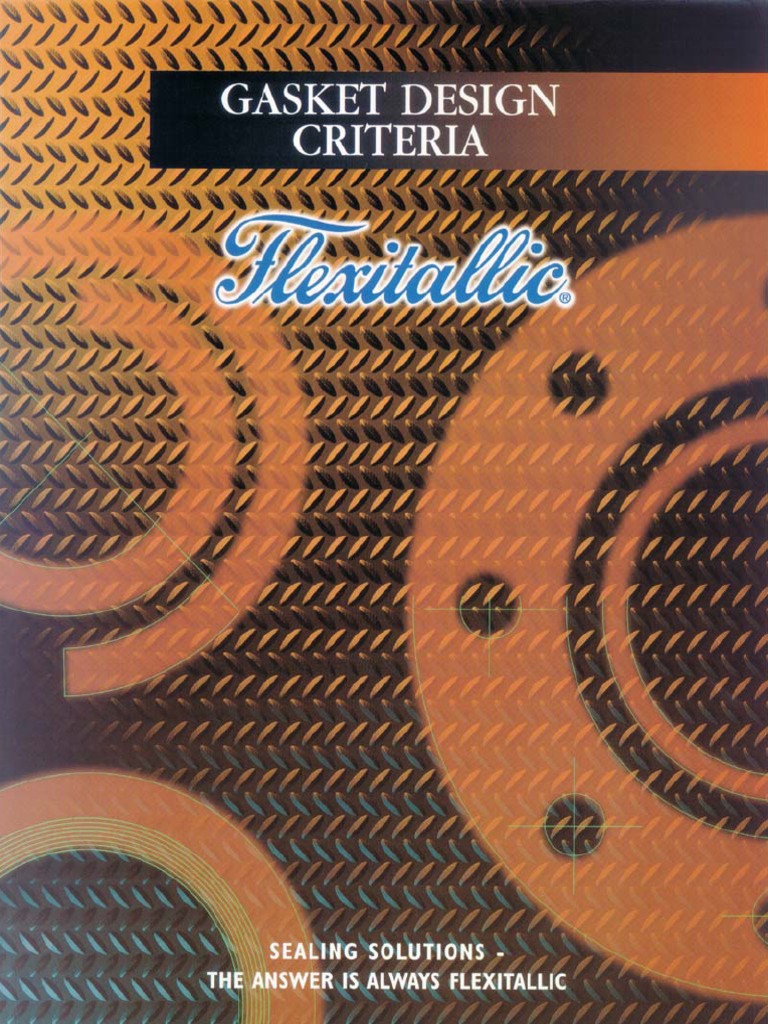 Design and Selection of Gaskets & Flanges PDF | PDF | Materials ...