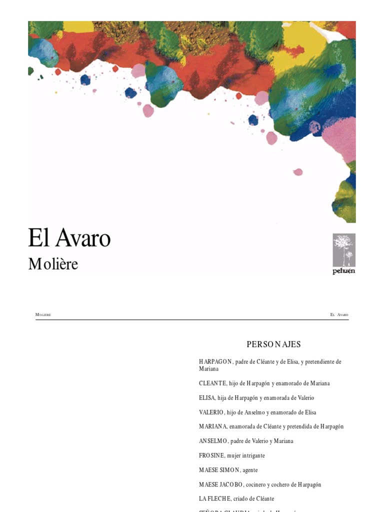 EL AVARO.pdf | Amor | Religión y creencia | Prueba gratuita de 30 días ...