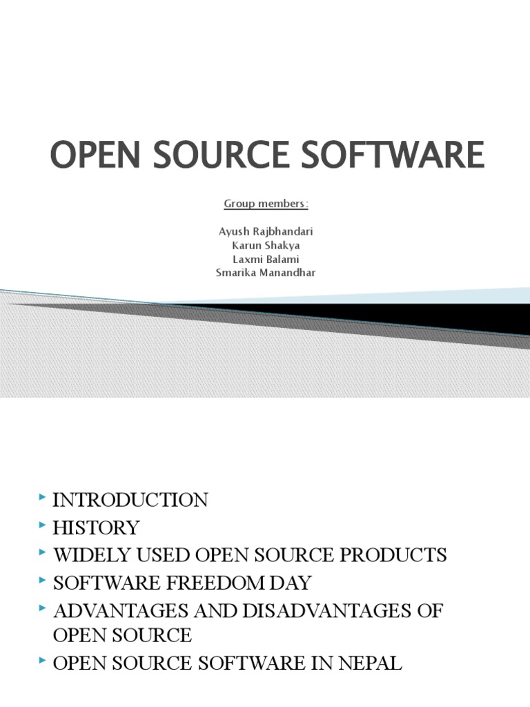 Open Source Software N Foss in Nepal | PDF | Free Software | Applied Philosophy