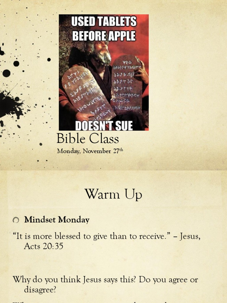 Mon Nov 27 Bible | PDF