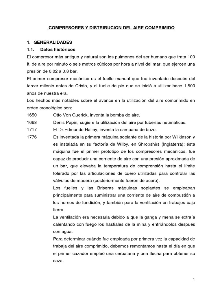 Compresores y Distribucion Del Aire Comprimido | PDF | Humedad ...