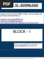 NBME 30 BLOCK 1-4 (Answers Version) | PDF | Foreign Language Studies | Science & Mathematics