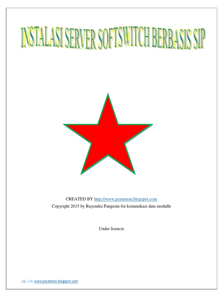 Instalasi Server Softswitch Berbasis Sip | PDF | Griya & Taman ...