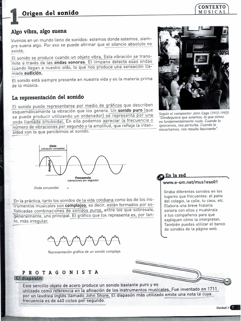 Libro Música 1º ESO Ed. SM | PDF