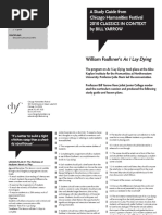 William Faulkner's As I Lay Dying | PDF | William Faulkner | Narration