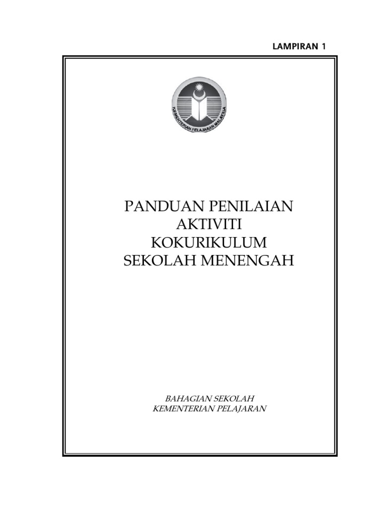 Pengurusan Kokurikulum Sekolah | PDF