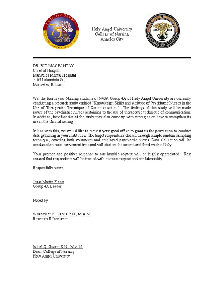 Letters Comp | PDF | Psychiatric And Mental Health Nursing | Psychiatry