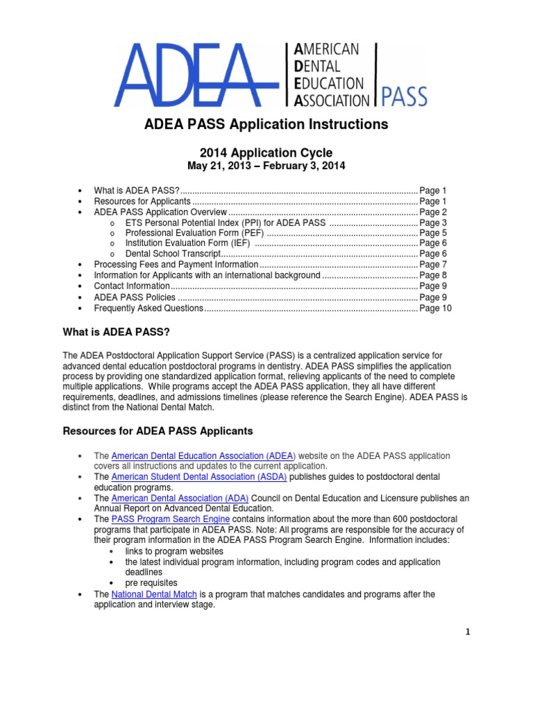 PASS Application Instructions | PDF | United States Postal Service ...