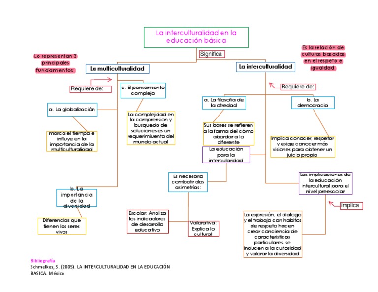 Mapa Conceptual | PDF | Interculturalidad | Multiculturalismo