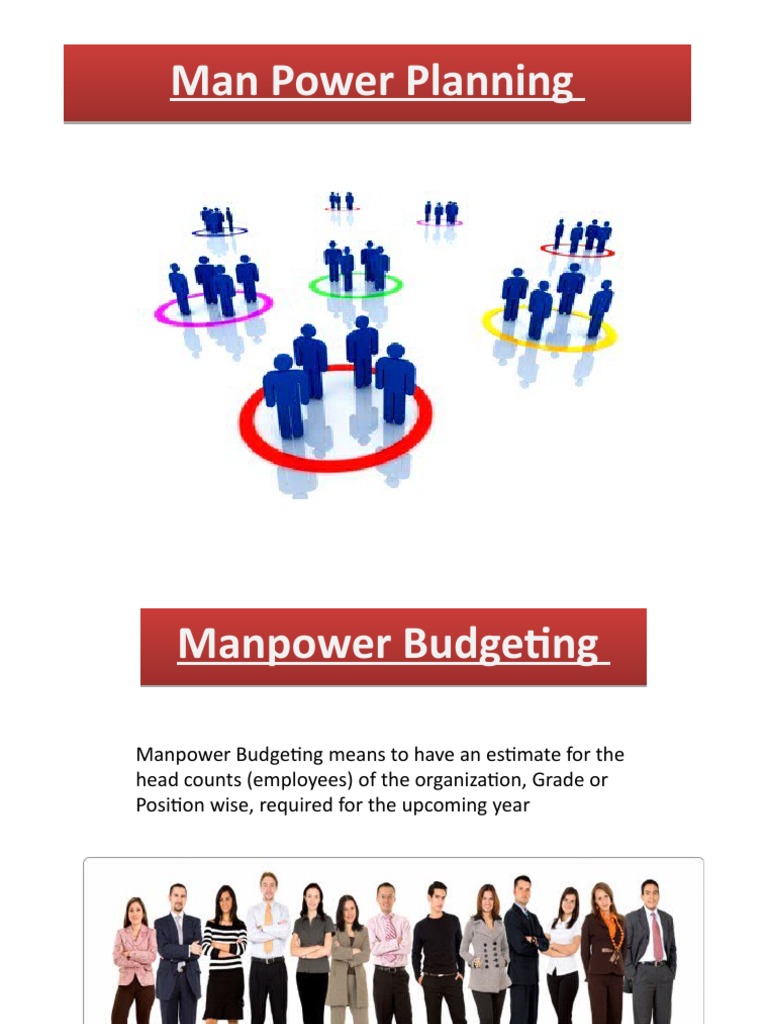 Manpower Planning | PDF | Human Resources | Budget