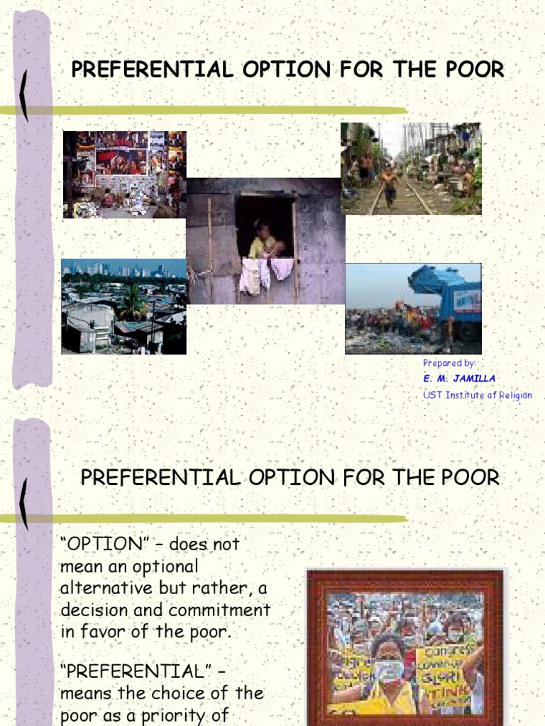 Option For The Poor | PDF | Religious Conversion | Poverty