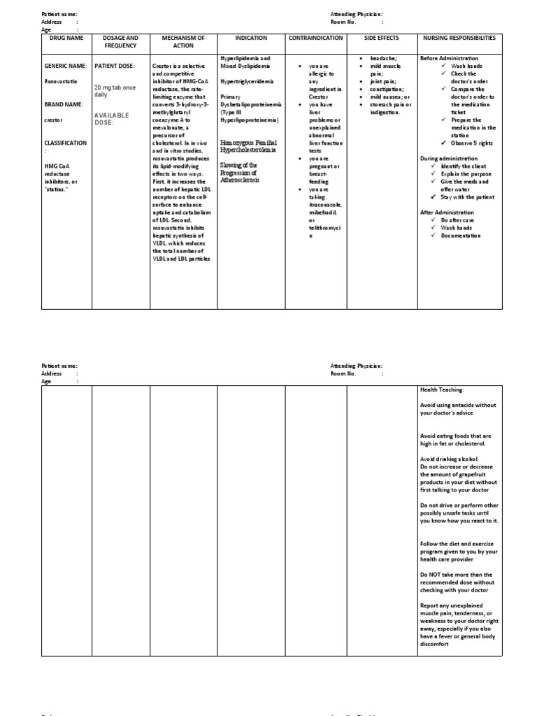 Crest or | PDF | Drugs | Pharmacology