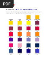 BS4800 Colour Chart | PDF | Color