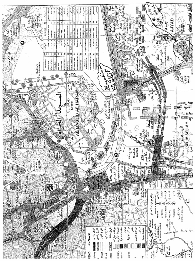 Masjid Al Haram New Map Al Masjid Al Haram Mekka In Mekka