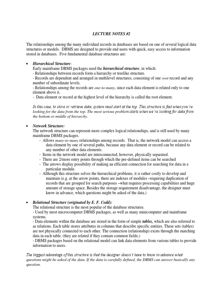 Dbms Intro | PDF | Relational Database | Databases