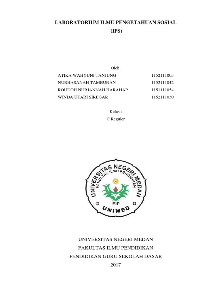 Laboratorium Pendidikan IPS: Fungsi dan Tujuan | PDF