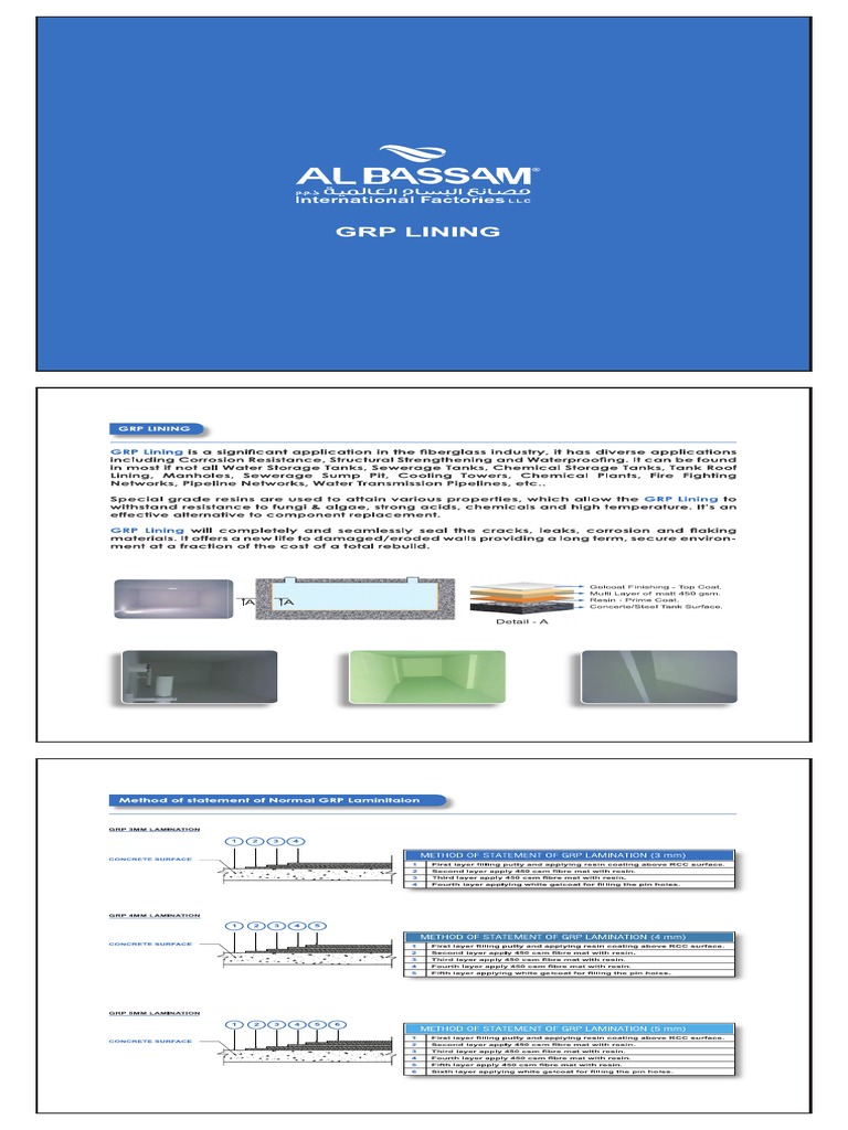 GRP Lining | PDF