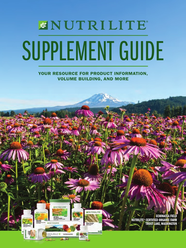 Nutrilite_SupplementGuide | Organic Farming | Dietary Supplements