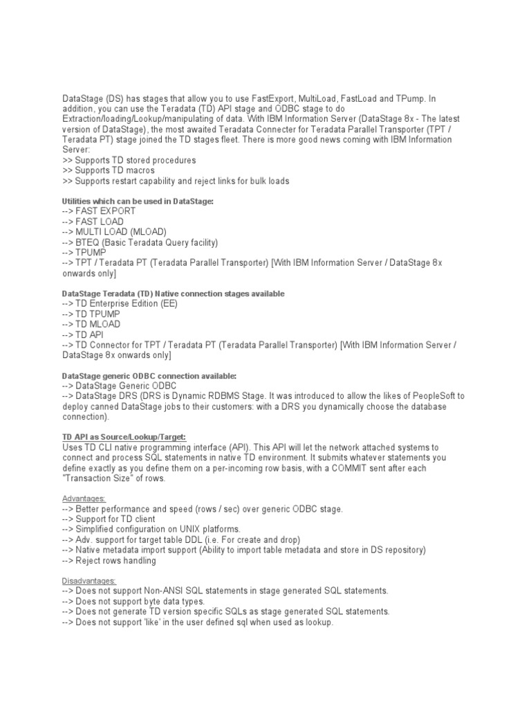TD Connections | PDF | Database Index | Sql