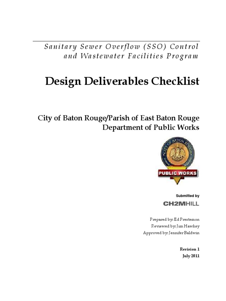 11-Design Deliverables Checklist | PDF | Specification (Technical ...