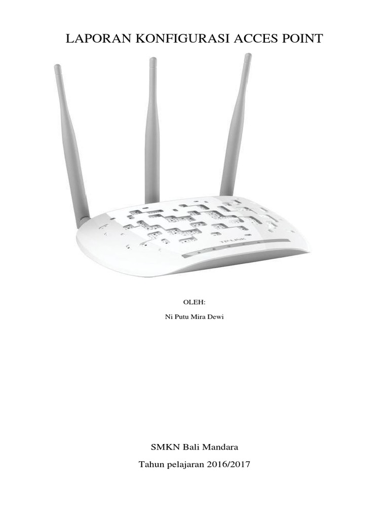 Konfigurasi Access Point dan Multiple SSID | PDF | Teknologi & Rekayasa