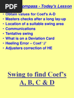 Magnet Compass Coefficient Table | PDF | Compass | Geography