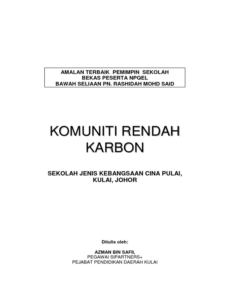Penulisan Amalan Terbaik - Azman Safii | PDF