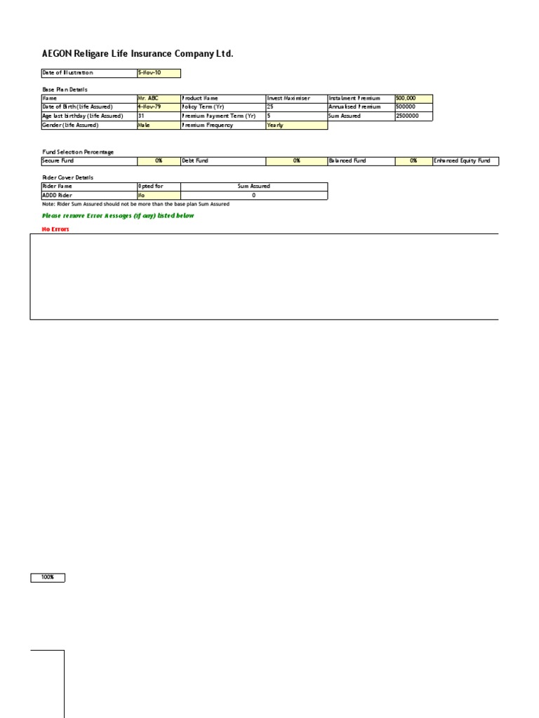 Invest Maximiser Plan Overview | PDF | Insurance | Investing