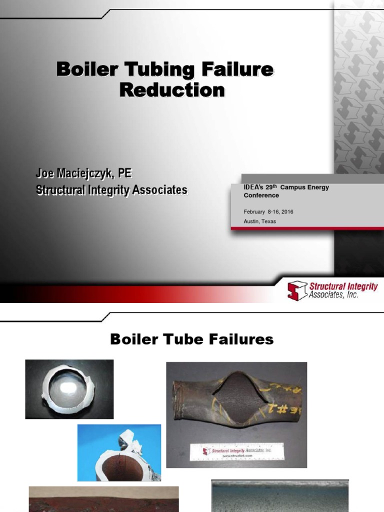 Boiler Tube Failure Analysis Guide | PDF | Fatigue (Material) | Corrosion