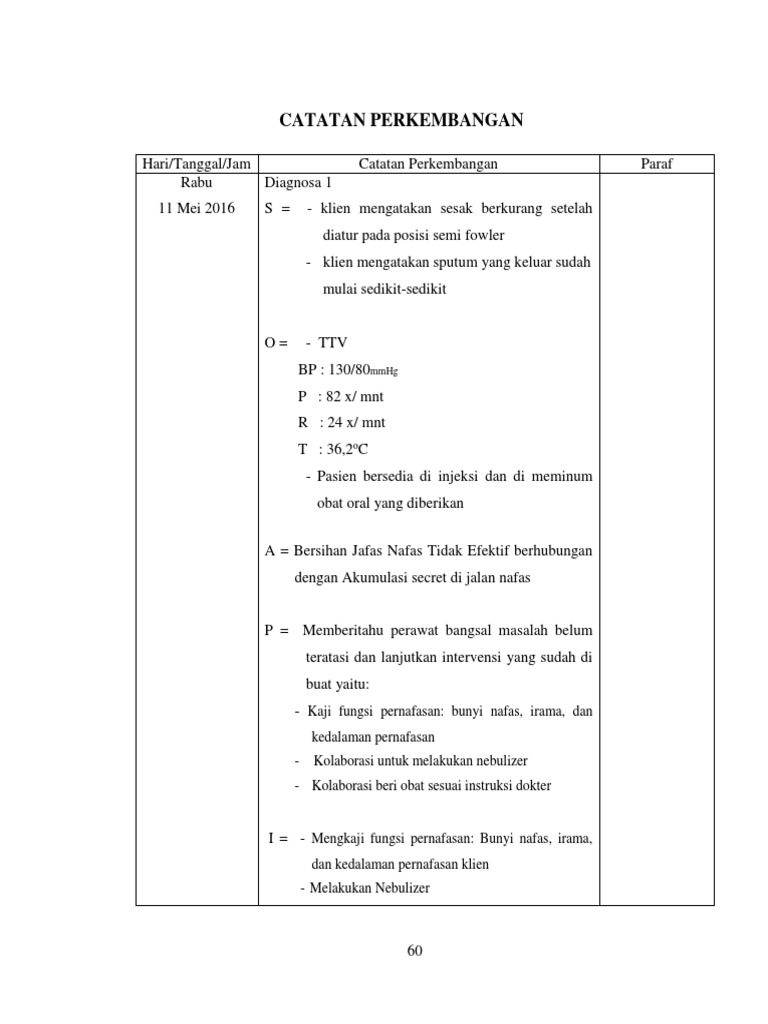Catatan Perkembangan | PDF