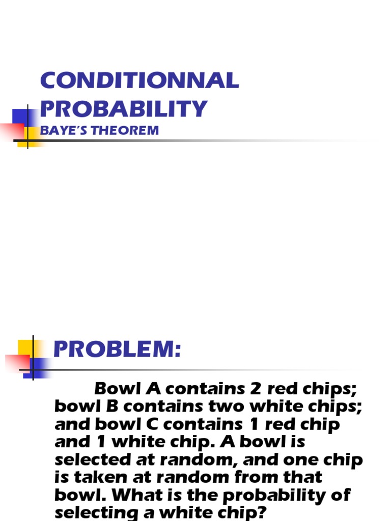 Conditional Probability | PDF | Applied Mathematics | Probability Theory
